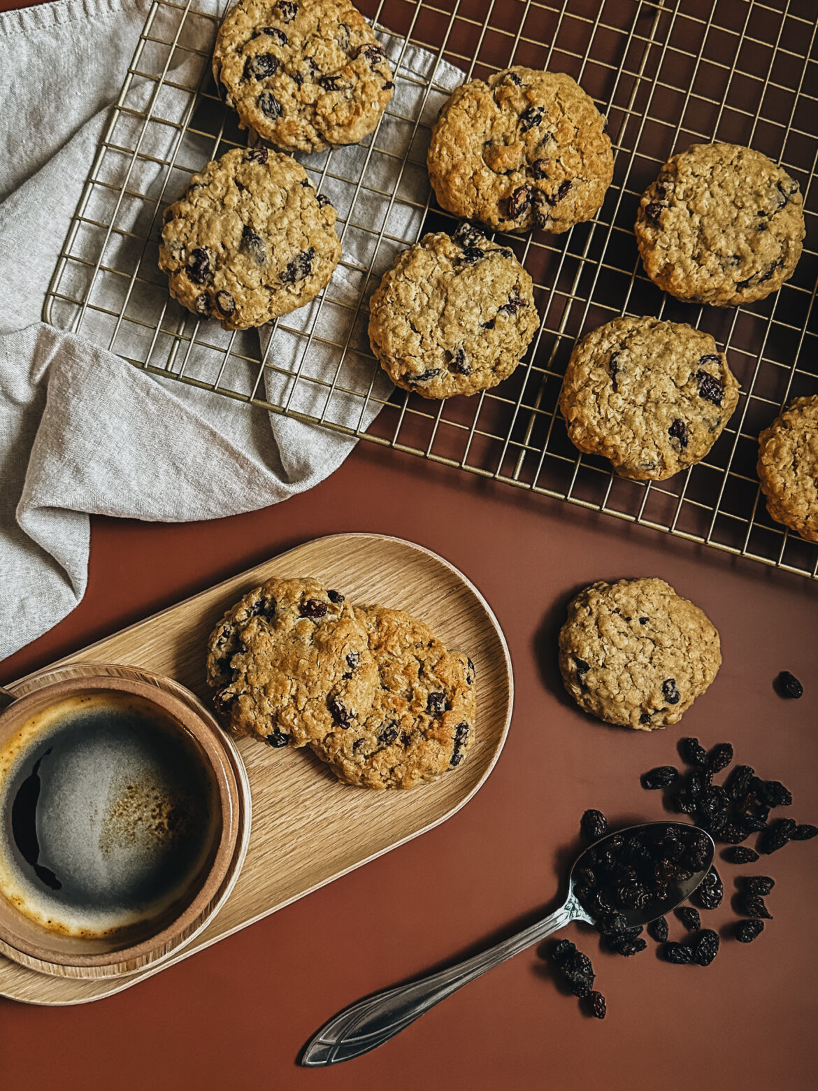 Biscuits à l’avoine et aux raisins – Boutique