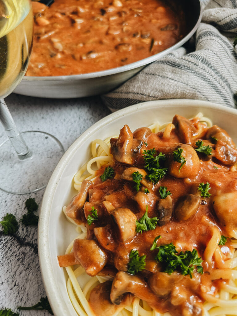 Champignons Stroganoff – La Recette Parfaite